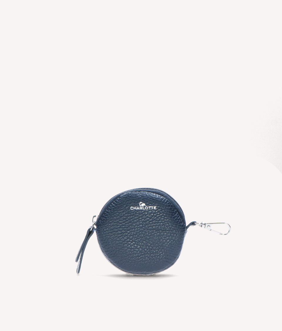 Leather Coin Purse with Carabiner - Style and Practicality | Charlotte ...